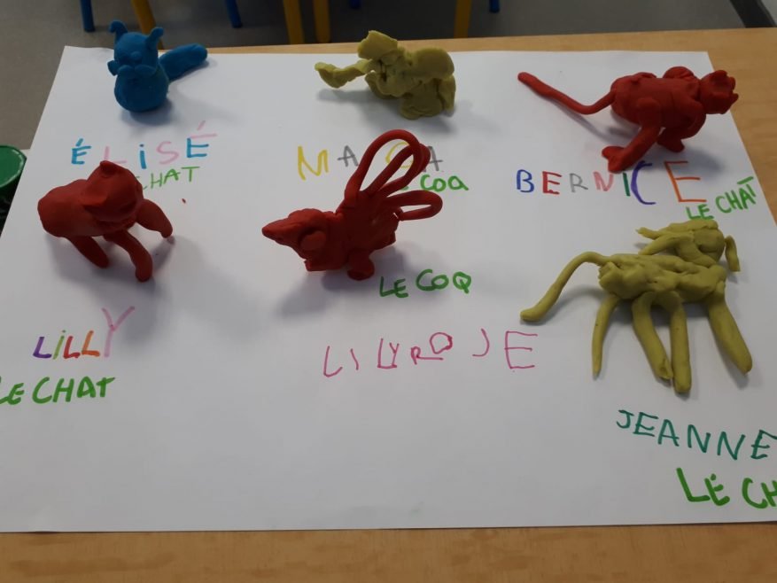 MS : des animaux en pâte à modeler - Ecole Privée Saint Joseph Valence